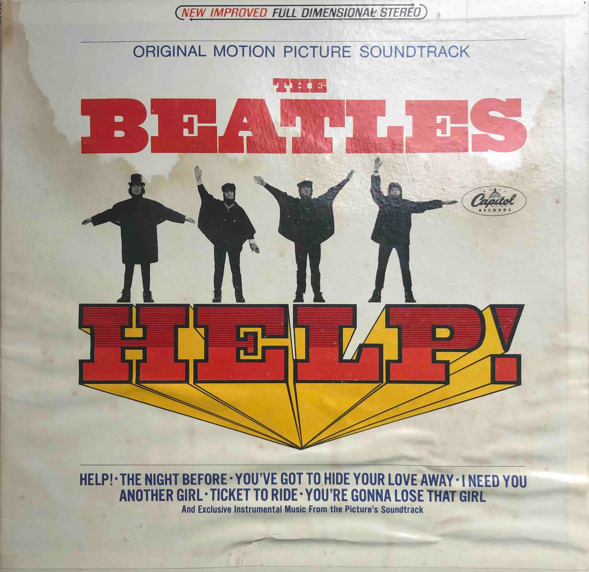 The Beatles - Help! (Original Motion Picture Soundtrack) — Dear Vinyl