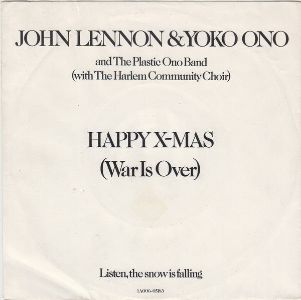 John Lennon & Yoko Ono - Happy Xmas (7inch) — Dear Vinyl