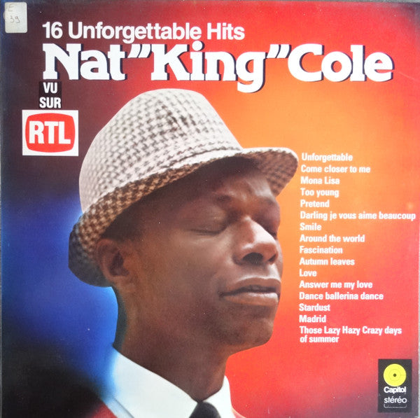 Nat King Cole - 16 Unforgettable Hits — Dear Vinyl