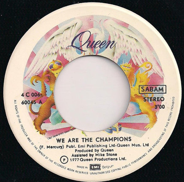 Queen - We are the champions / We will rock you (7inch single) — Dear Vinyl