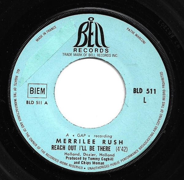 Merrilee Rush - Reach Out / Love Street (7inch) — Dear Vinyl
