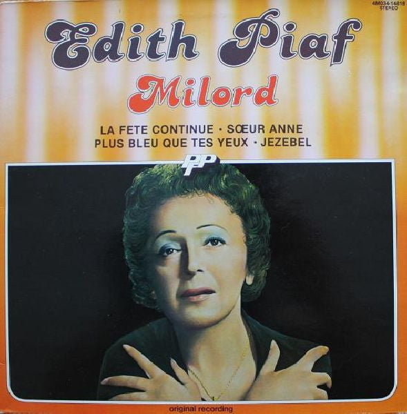 Edith Piaf - Milord — Dear Vinyl
