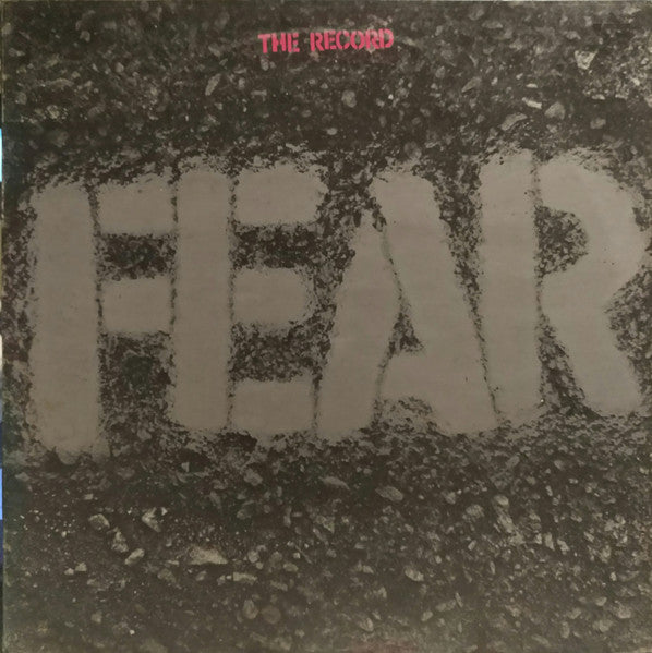Fear - The Record — Dear Vinyl