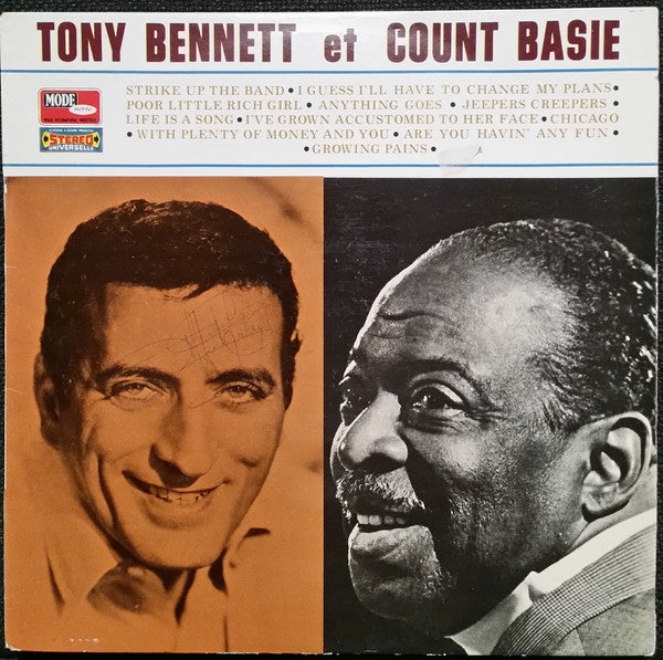 Tony Bennett et Count Basie - Tony Bennett et Count Basie — Dear Vinyl